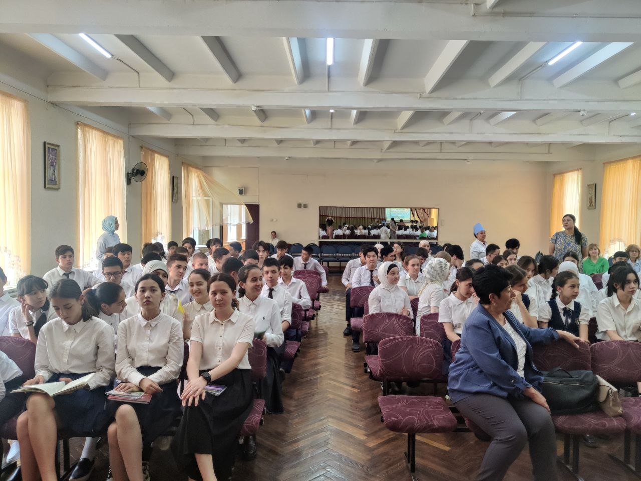 «Sog’lom ovqatlanish – sog’lom hayot tarzining asosi» mavzusida tadbir ...